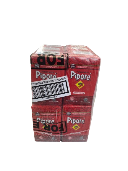 Folio Yerba Mate Pipore Tradicional 12 Unidades - Carnes Fuenzalida