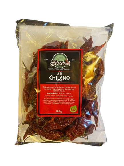 Aji Chileno Entero Tierra Amada - Carnes Fuenzalida