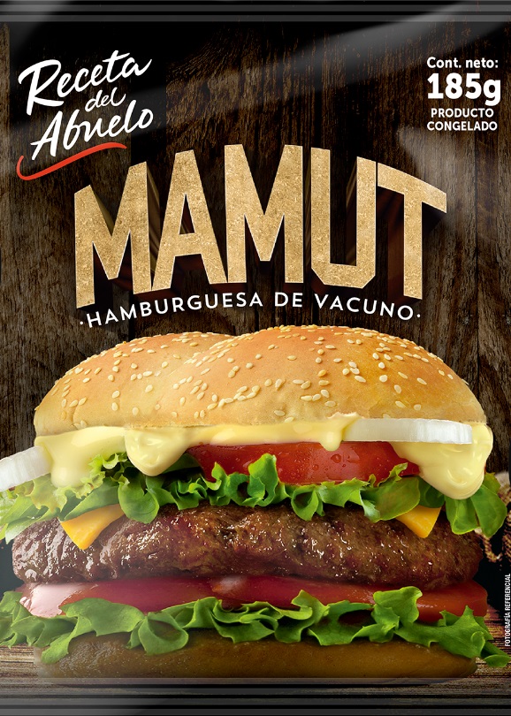 Receta del Abuelo Hamburguesa Mamut - Carnes Fuenzalida
